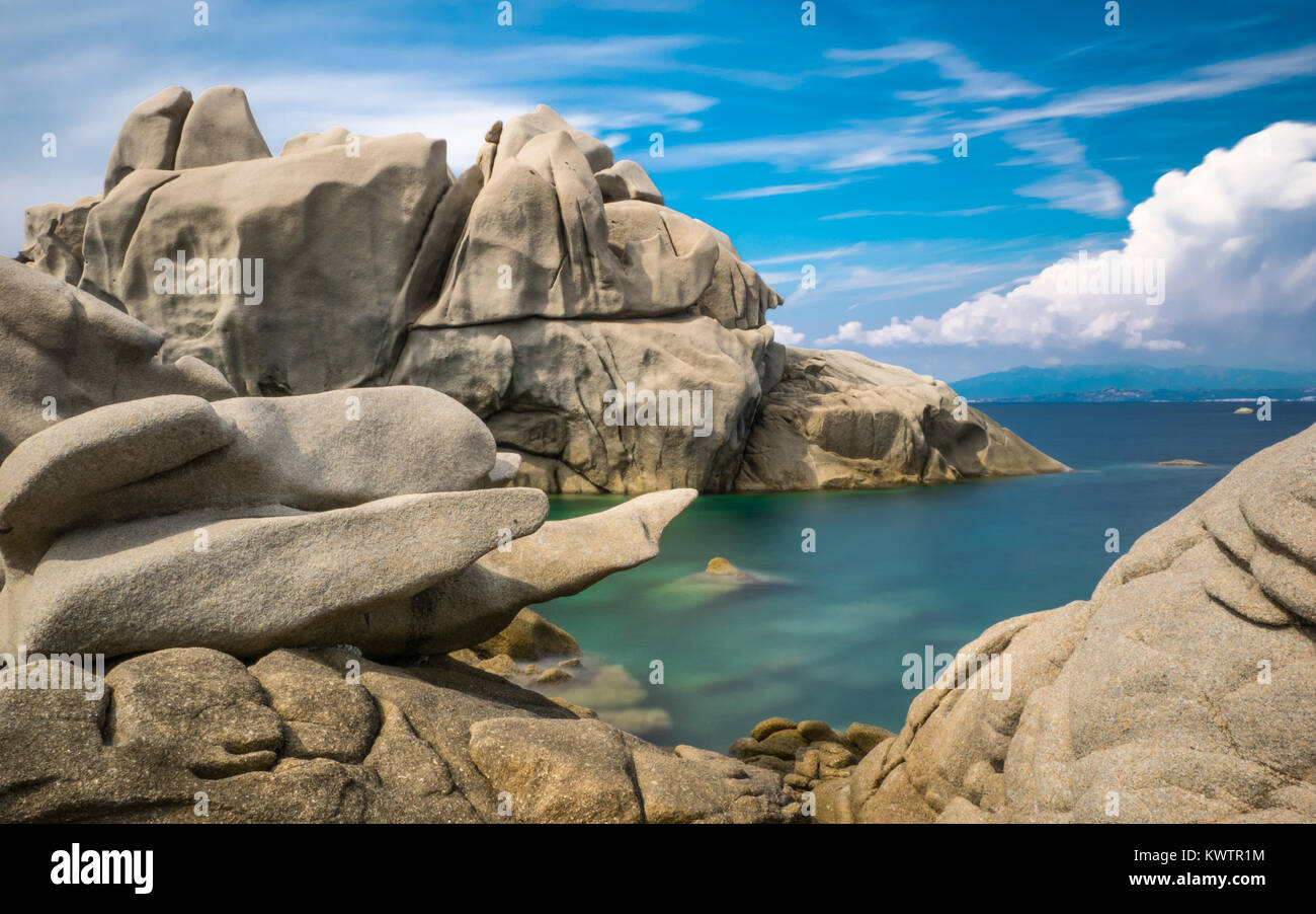 Rock formations at Capo Testa, Sardinia Stock Photo - Alamy