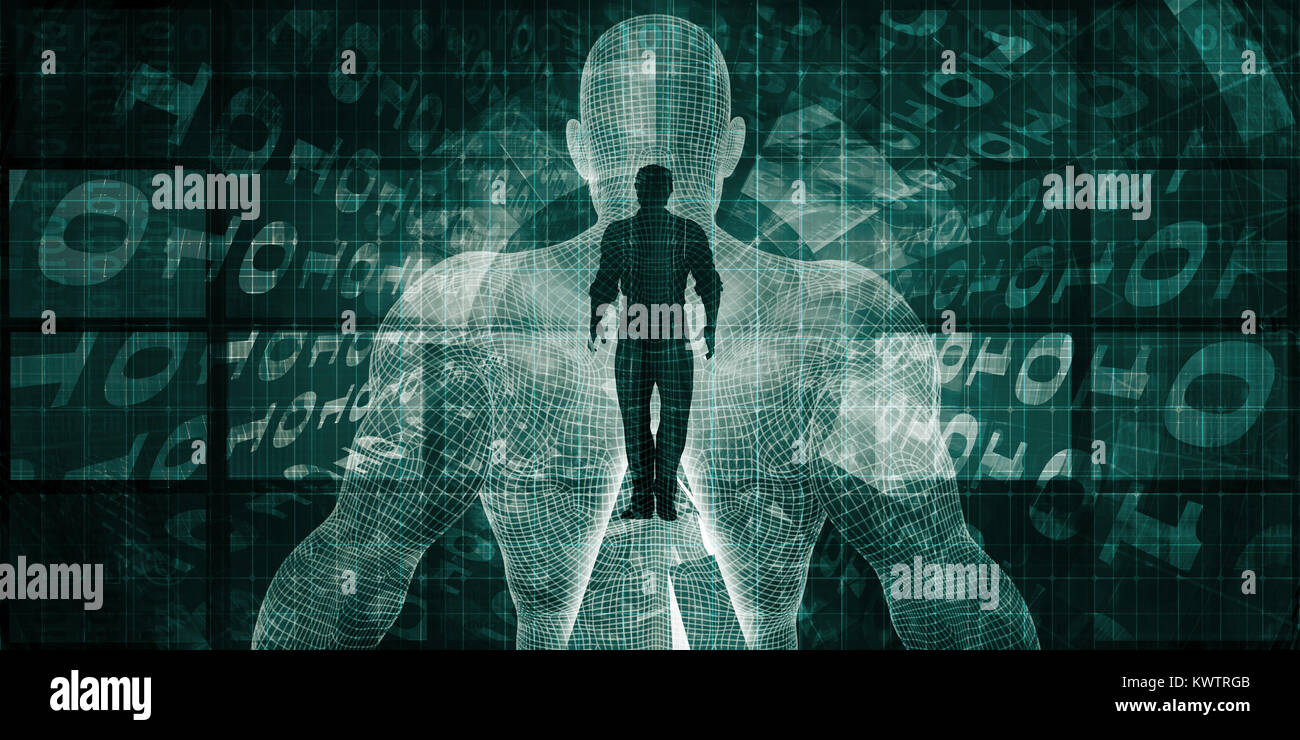 Embracing New Technology of the Future as Art Stock Photo - Alamy