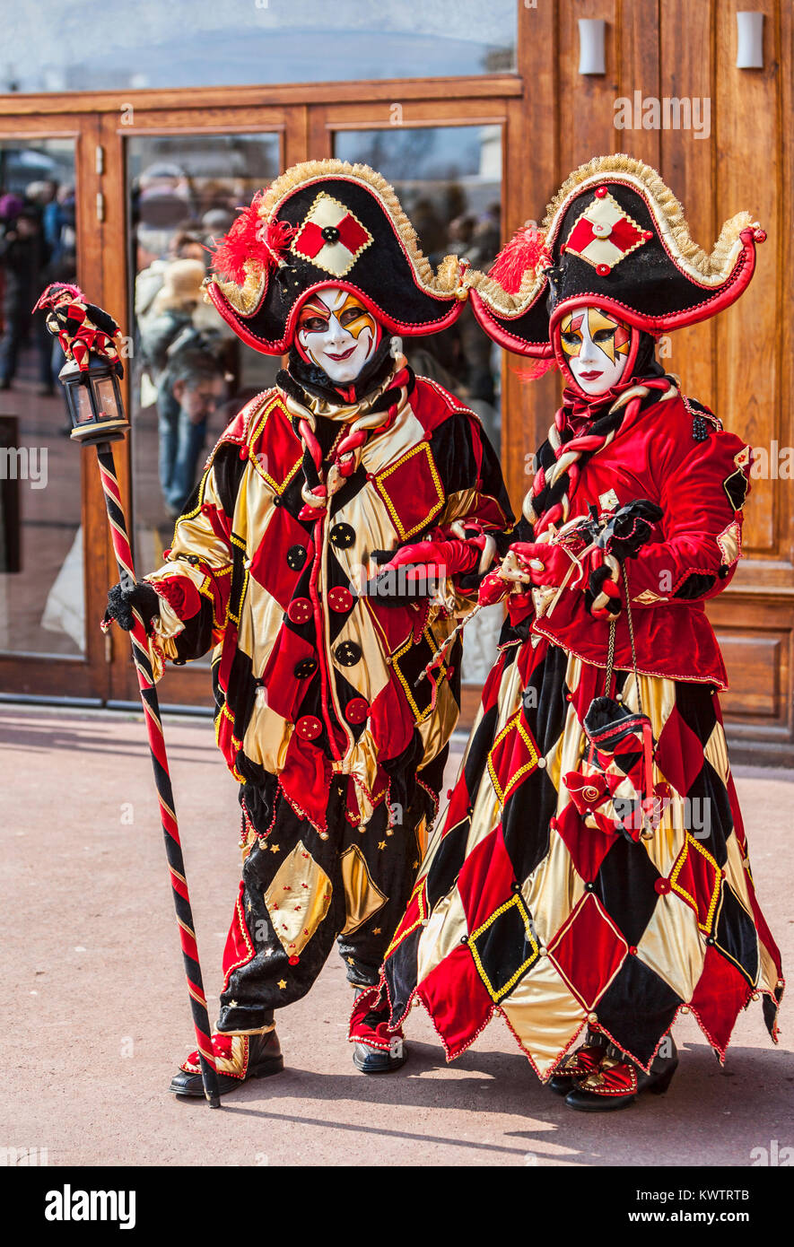 A french jester hi-res stock photography and images - Alamy