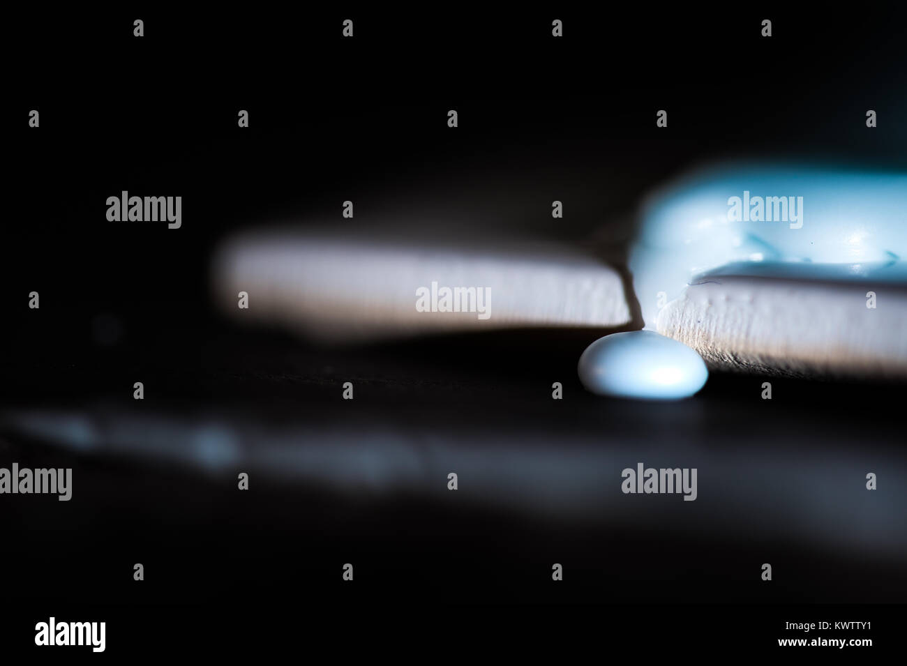 Candle wax melted white background hi-res stock photography and images ...