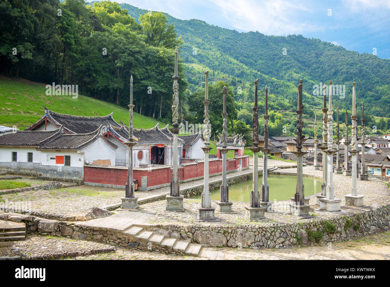 Tulou Taxia Village in Fujian, China Stock Photo - Alamy