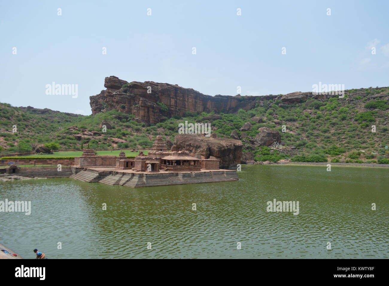 Badamicaves, Karnataka, India Stock Photo - Alamy