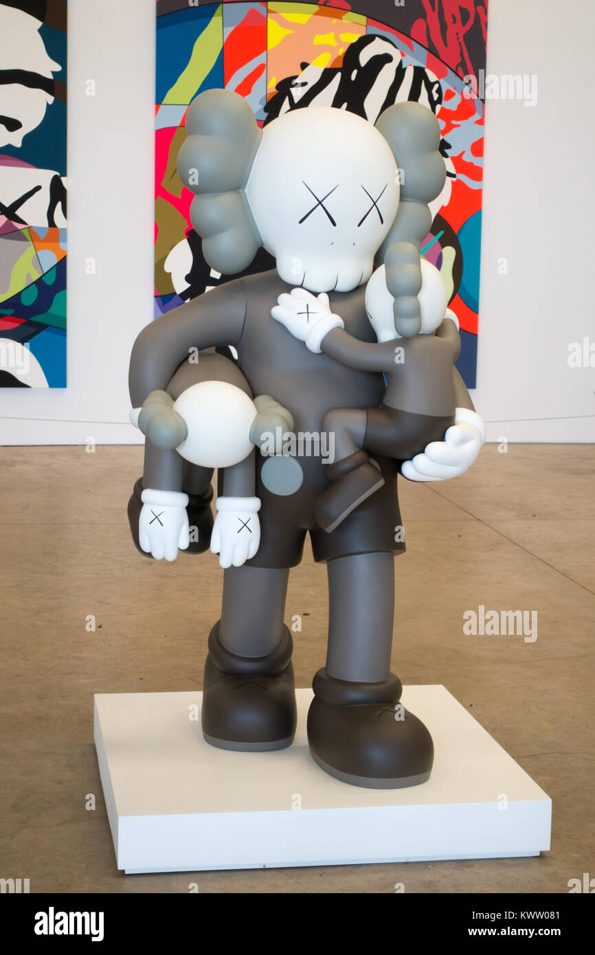 Sculpture at Yorkshire Sculpture Park, a selection of work by Kaws at ...