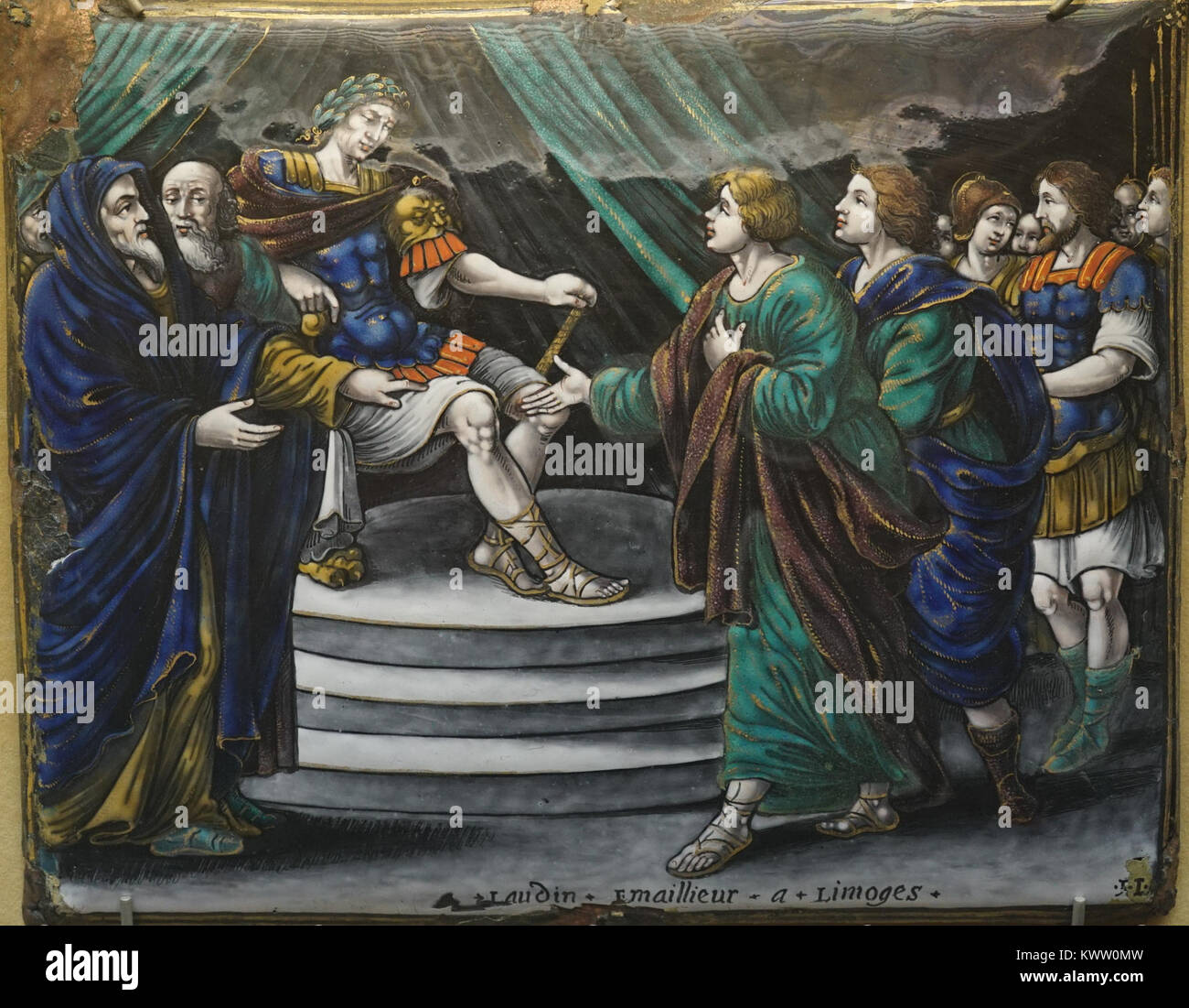 This photograph shows the historic St. Timothy Church (église Saint ...