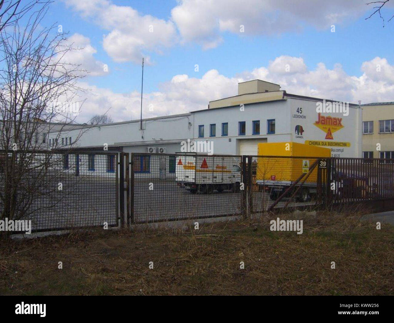 This image captures the Jamax chemical wholesale store in Bielsko-Biała ...
