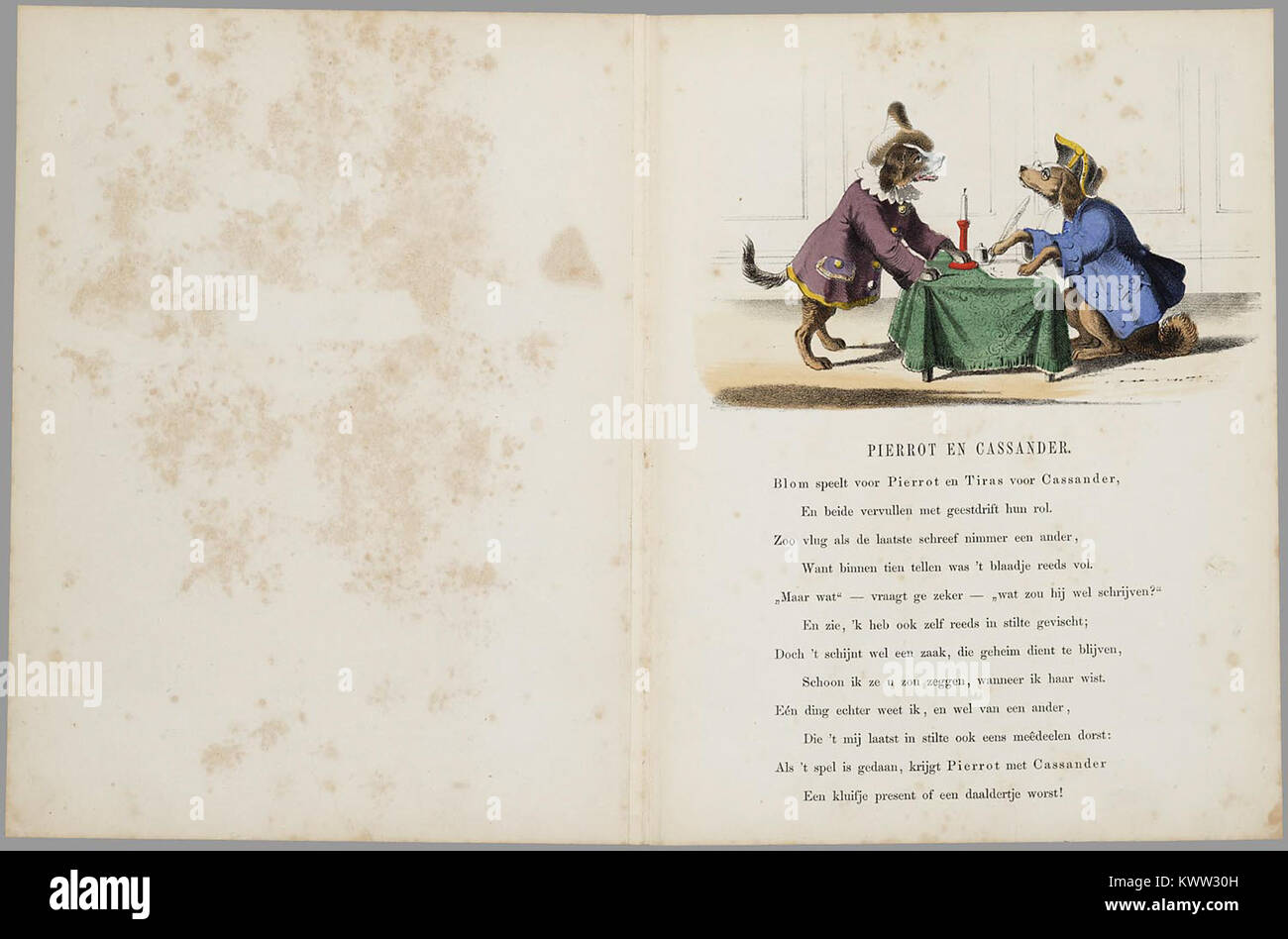 This image shows a group of fairground performers or circus artists ...