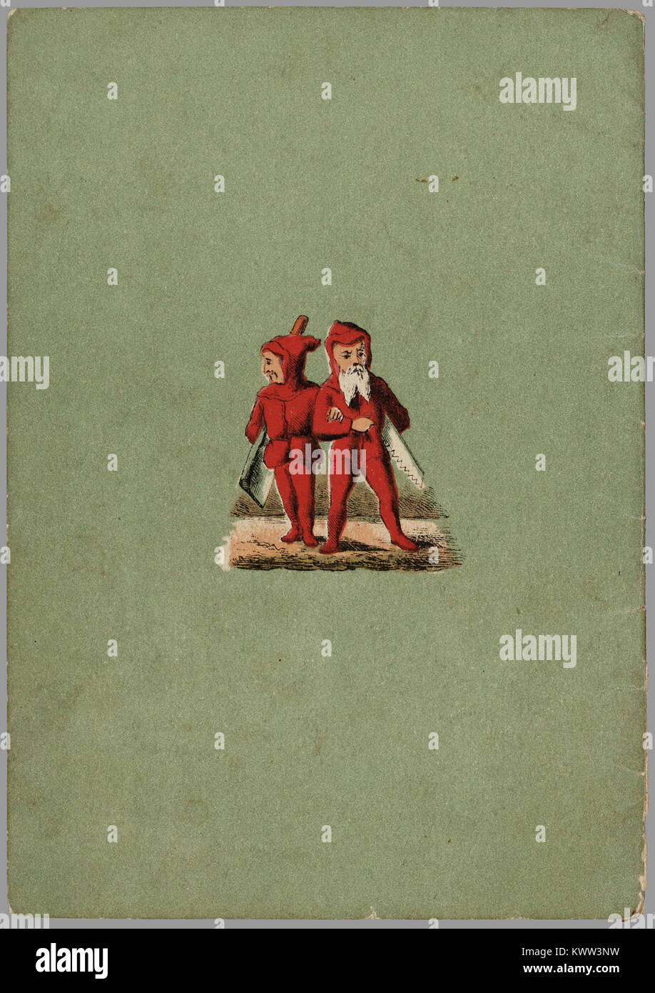 'De historie van de kaboutermannetjes' is a Dutch fairy tale depicting ...