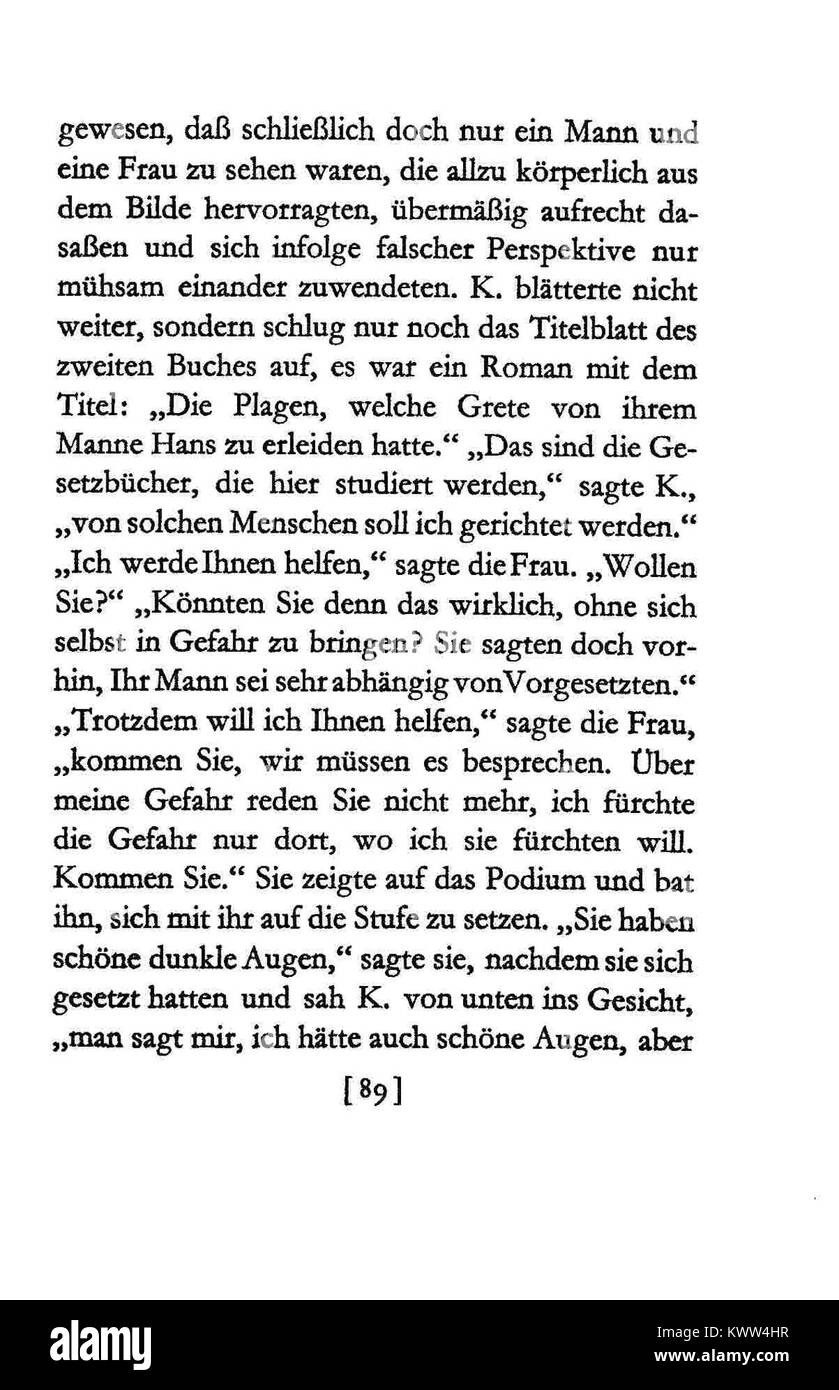A reference to Franz Kafka’s novel 'The Trial', portraying themes of ...
