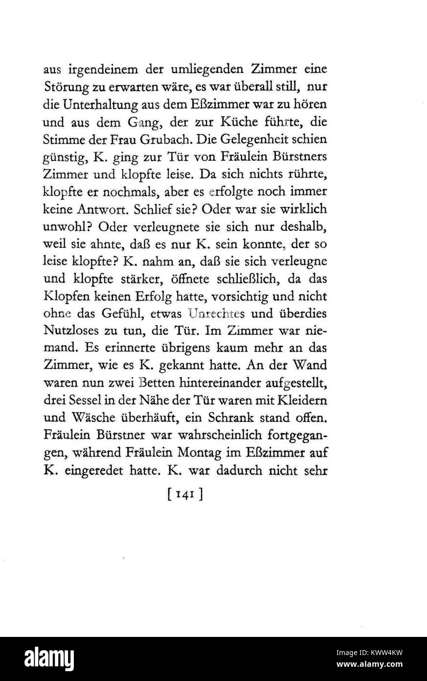 A reference to the work 'The Kafka Process' (De Kafka Proze ...