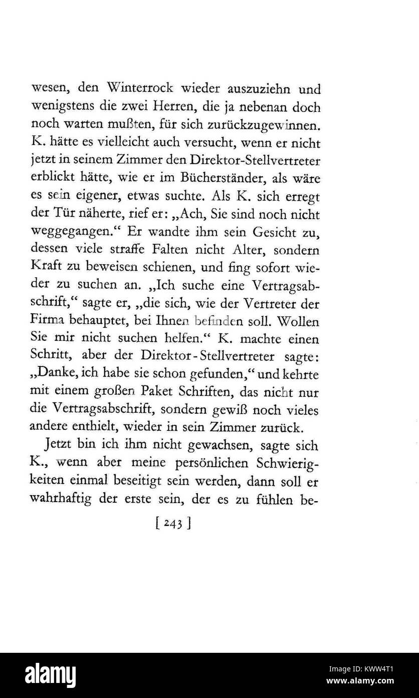 A reference to *De Kafka Proze* (The Kafka Process), a document or book ...