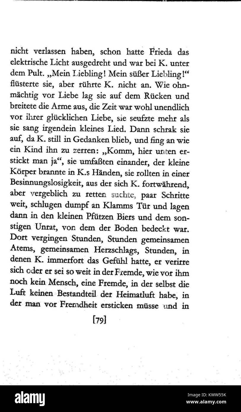 This image, labeled 'De Kafka Schloss,' captures an architectural ...