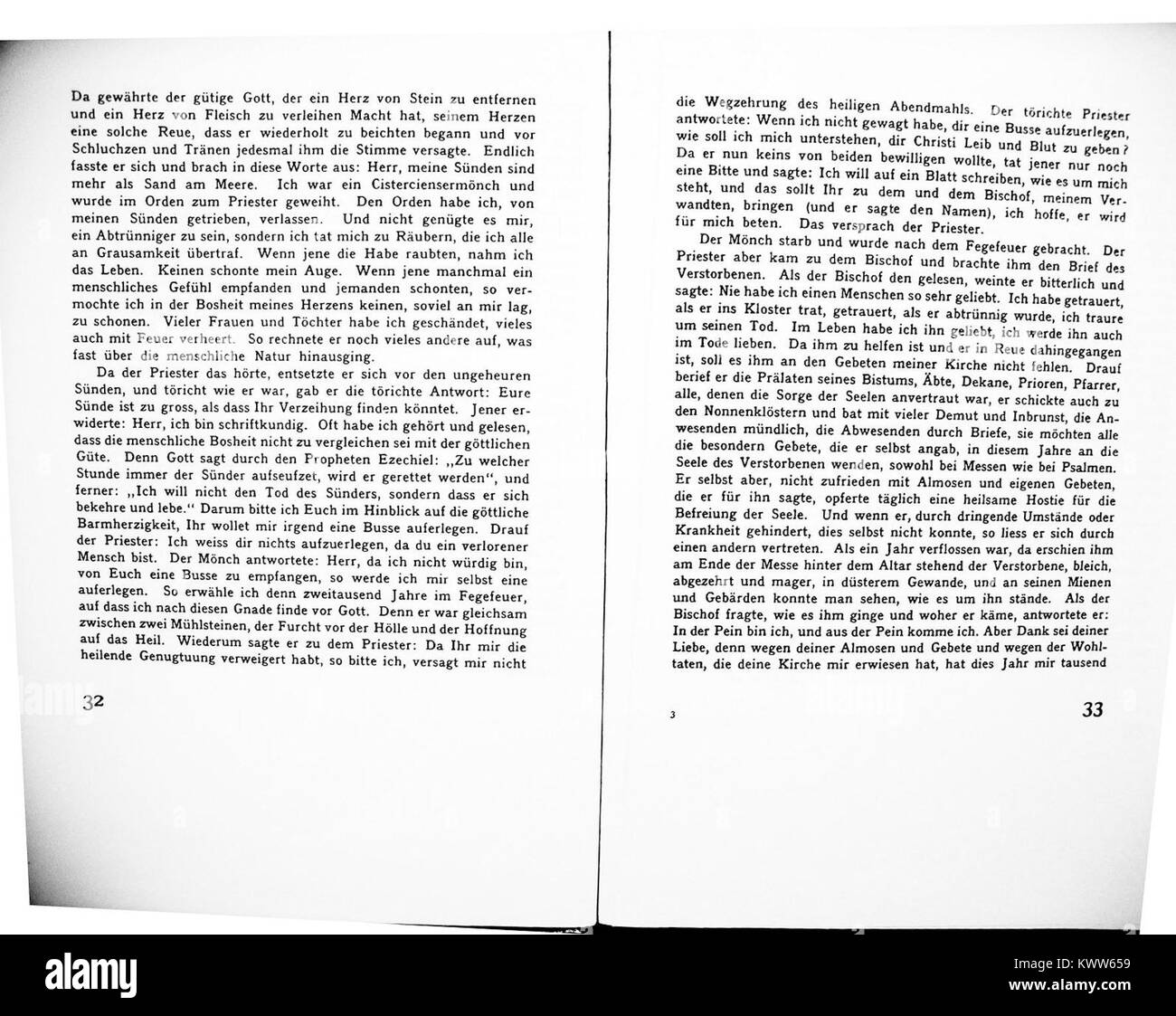 This image showcases a manuscript from Cæsarius of Heisterbach, a 13th ...