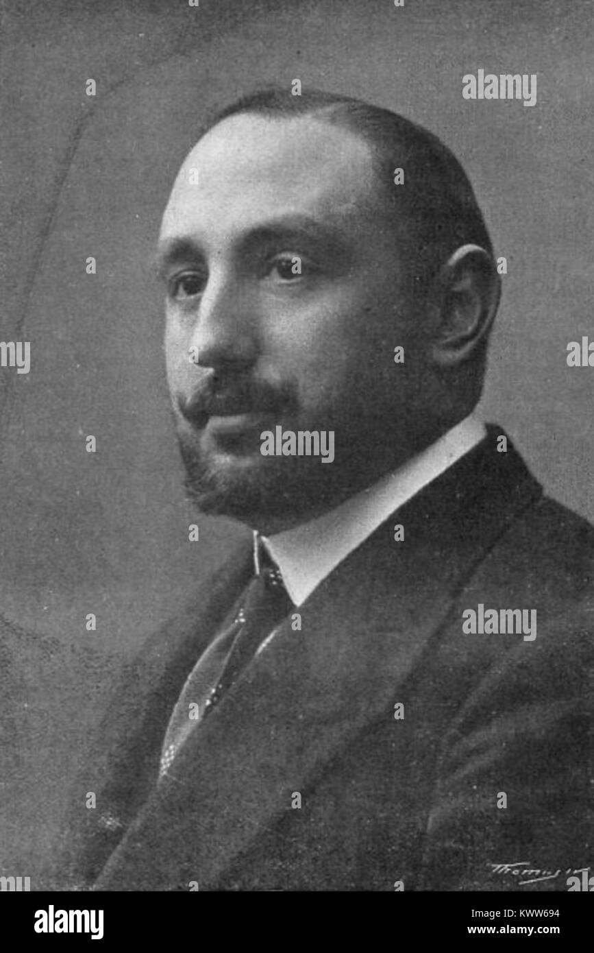 A photoengraving of Ángel Ossorio y Gallardo, a notable Spanish ...
