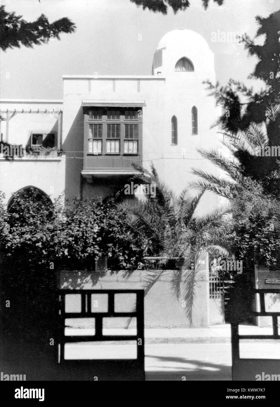 Bialik House in Tel Aviv, constructed in the 1930s, is an iconic ...