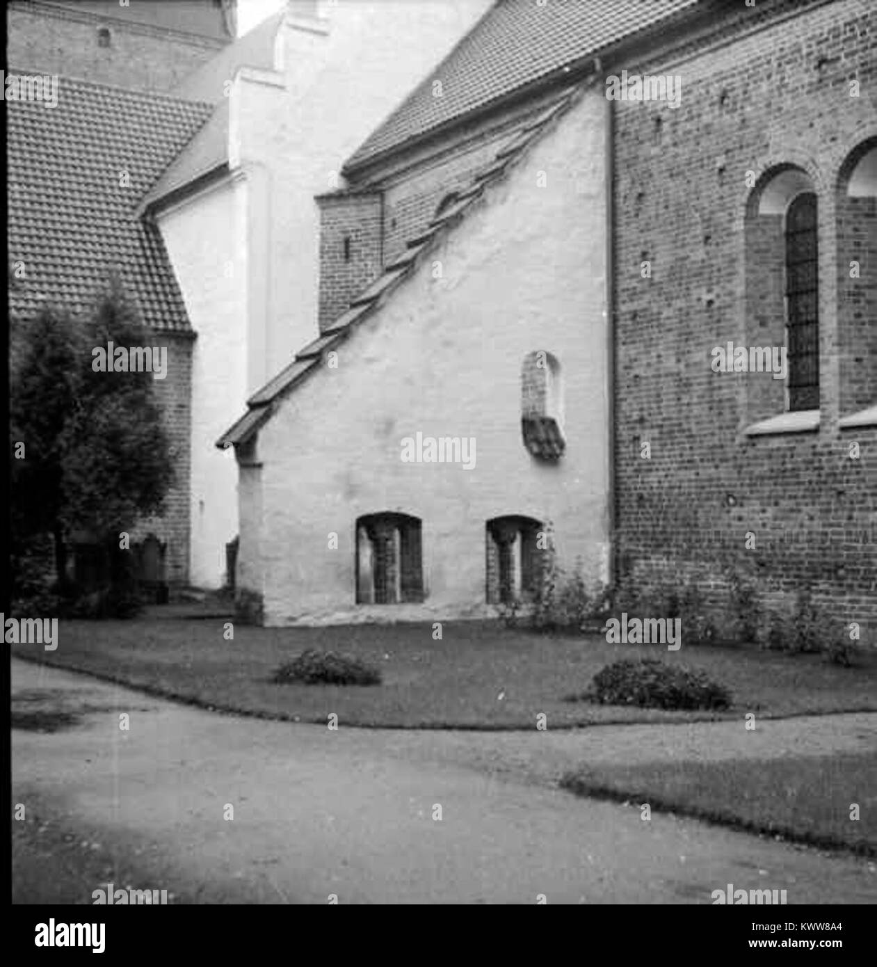 Hus, Sankta Maria Church (also known as Hus Church), located in Sweden ...