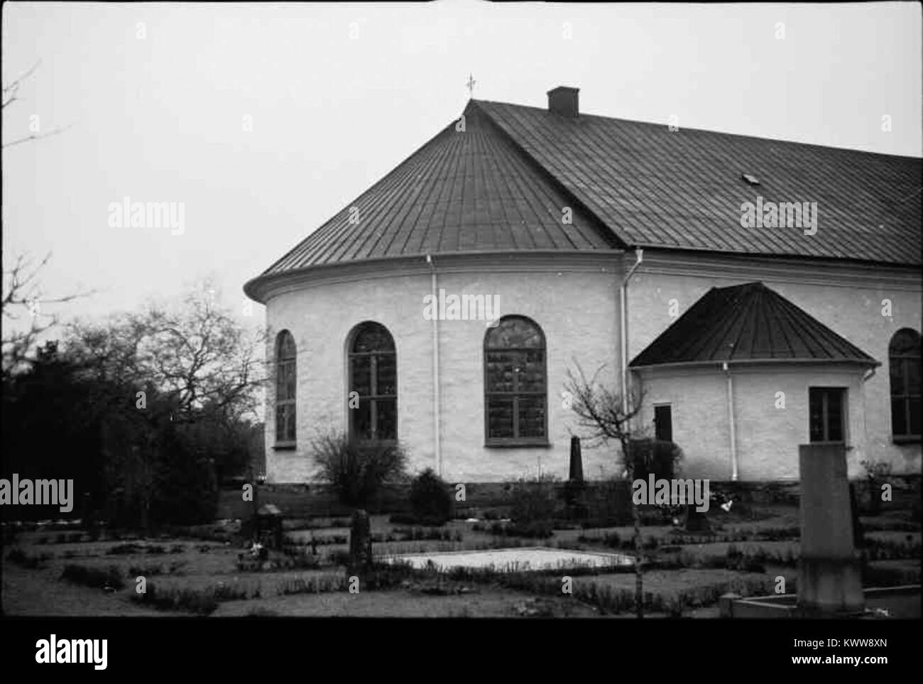 This image is a depiction of Kers Kyrka, a church in Sweden, cataloged ...