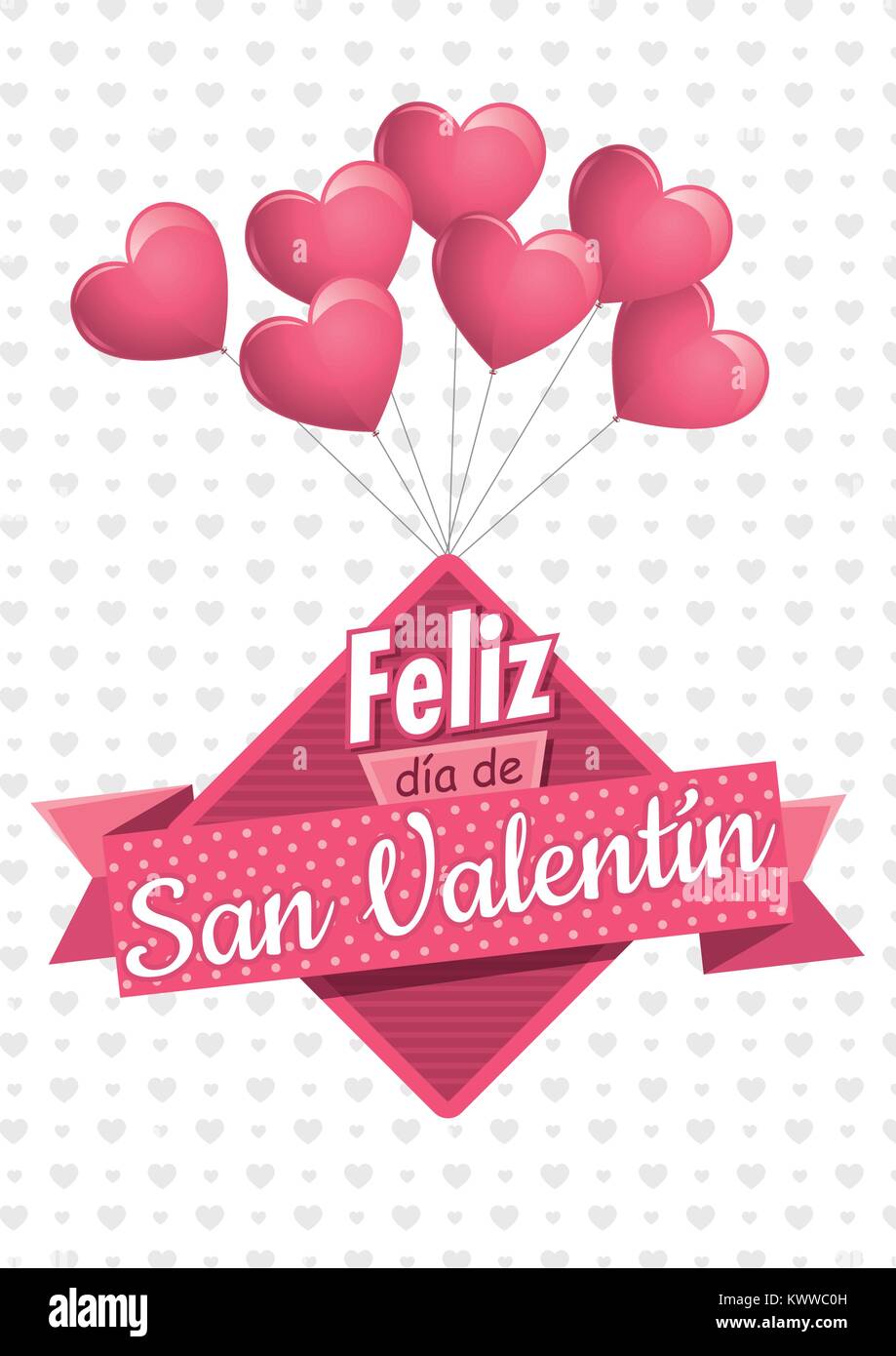 Heart shaped pink balloons holding a square sign with a pink ribbon ...