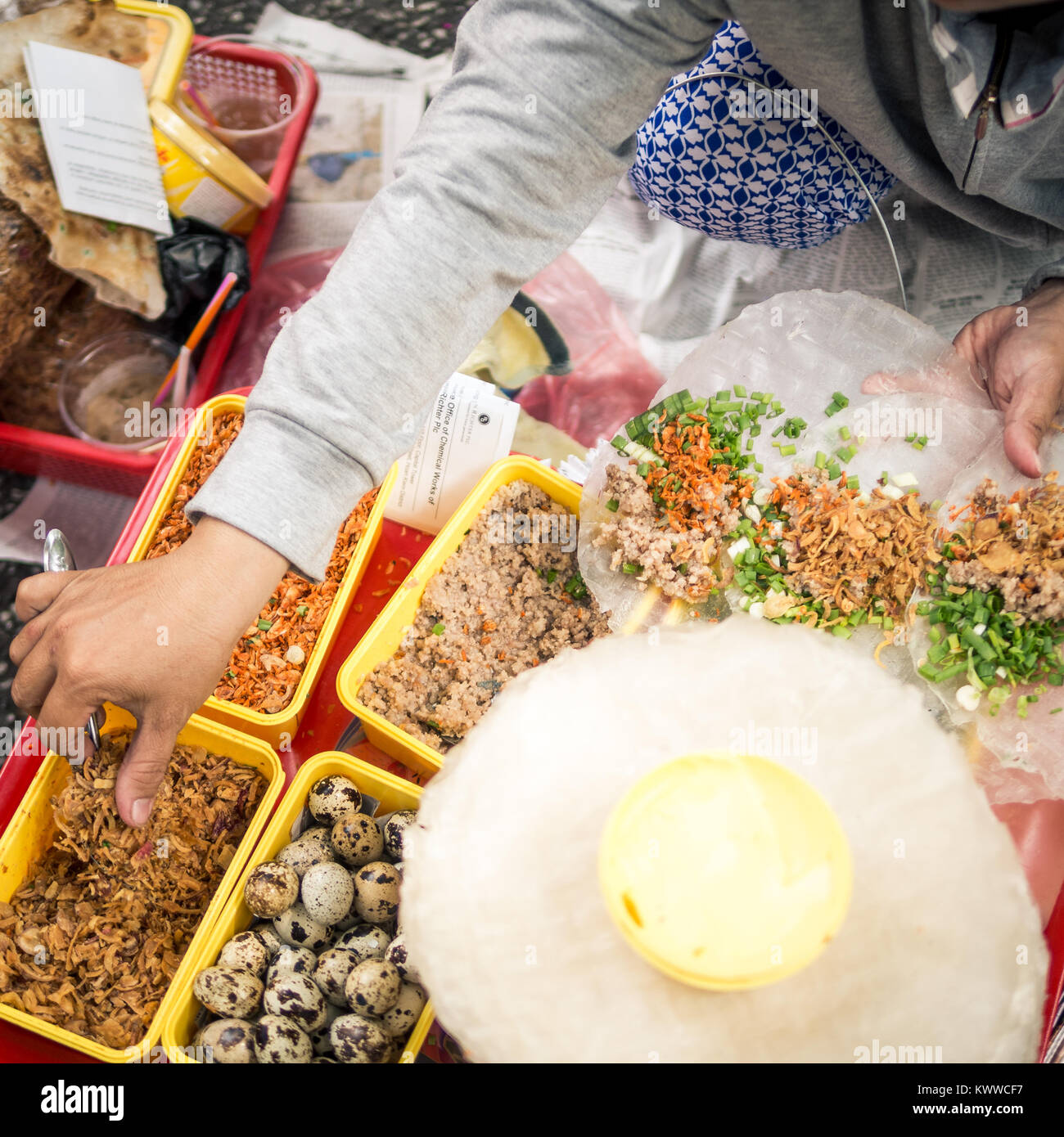 Hanoi street food bun cha hi-res stock photography and images - Alamy