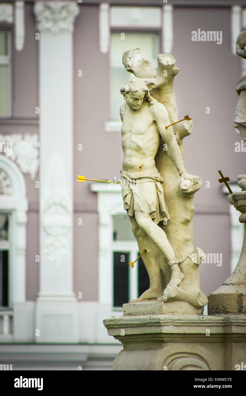 Monument of plague/ Holy Trinity Monument - detail - in Union Square ...