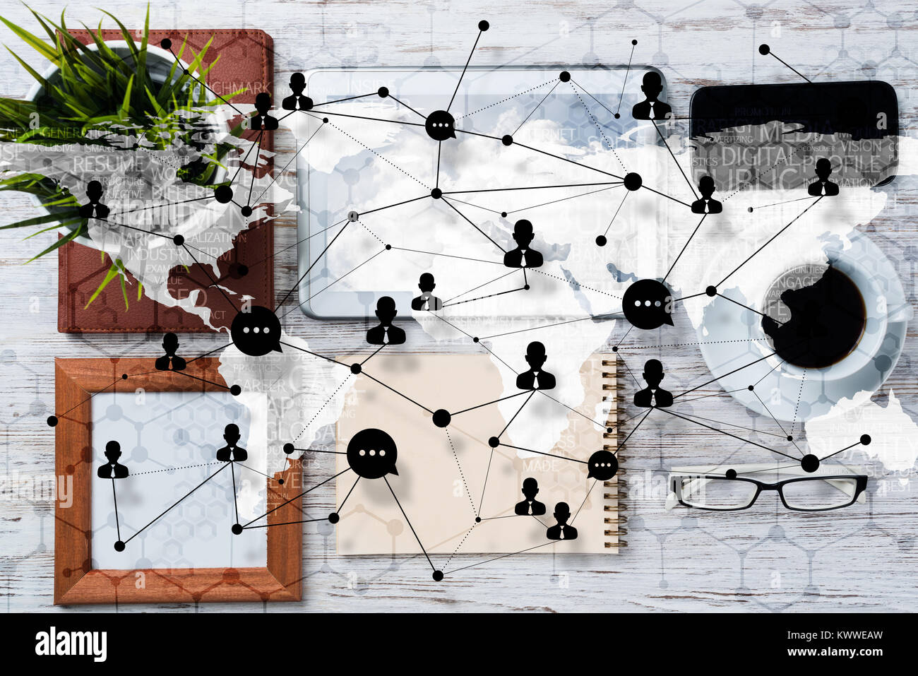 Social connection and networking concepts Stock Photo - Alamy