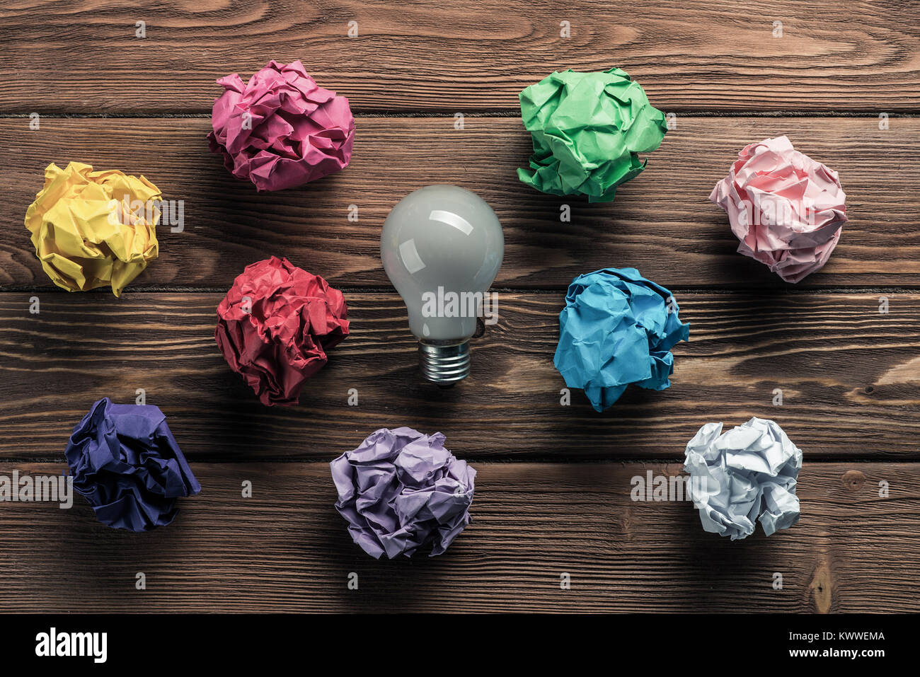 Concept of great outstanding idea Stock Photo - Alamy