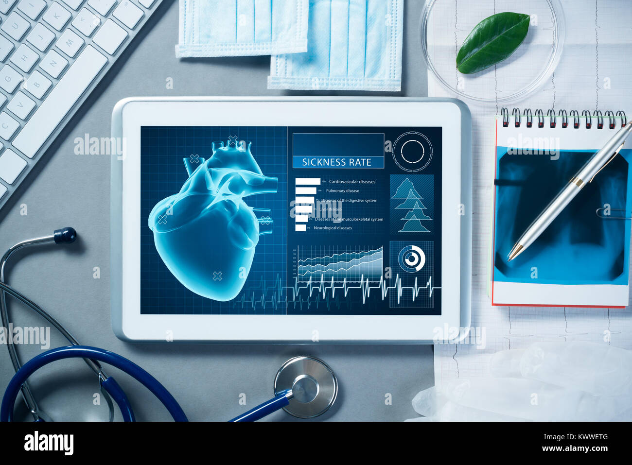 Digital technologies in medicine Stock Photo - Alamy