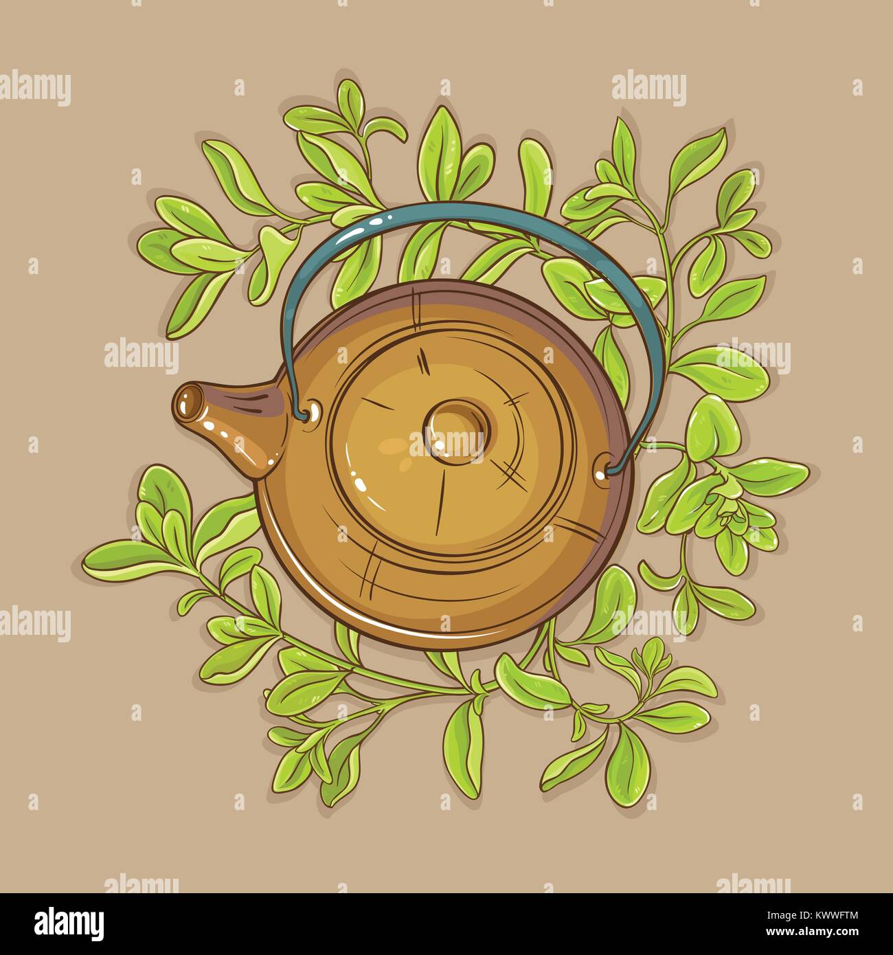 Clay pot food on Stock Vector Images - Alamy