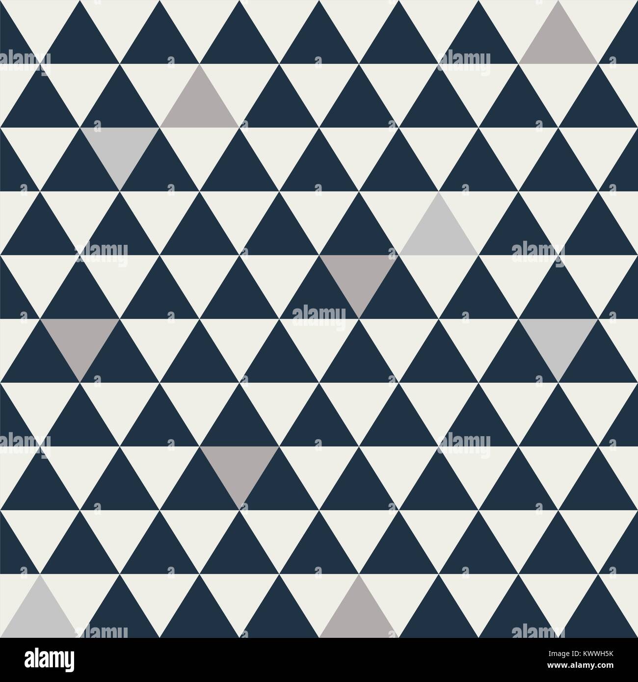 Blue and grey triangle seamless vector pattern Stock Vector Image & Art ...