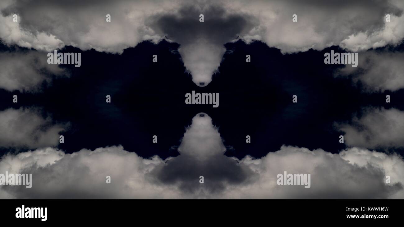 Symmetrical Clouds Impressions from Falkensee in Brandenburg by Alfred ...