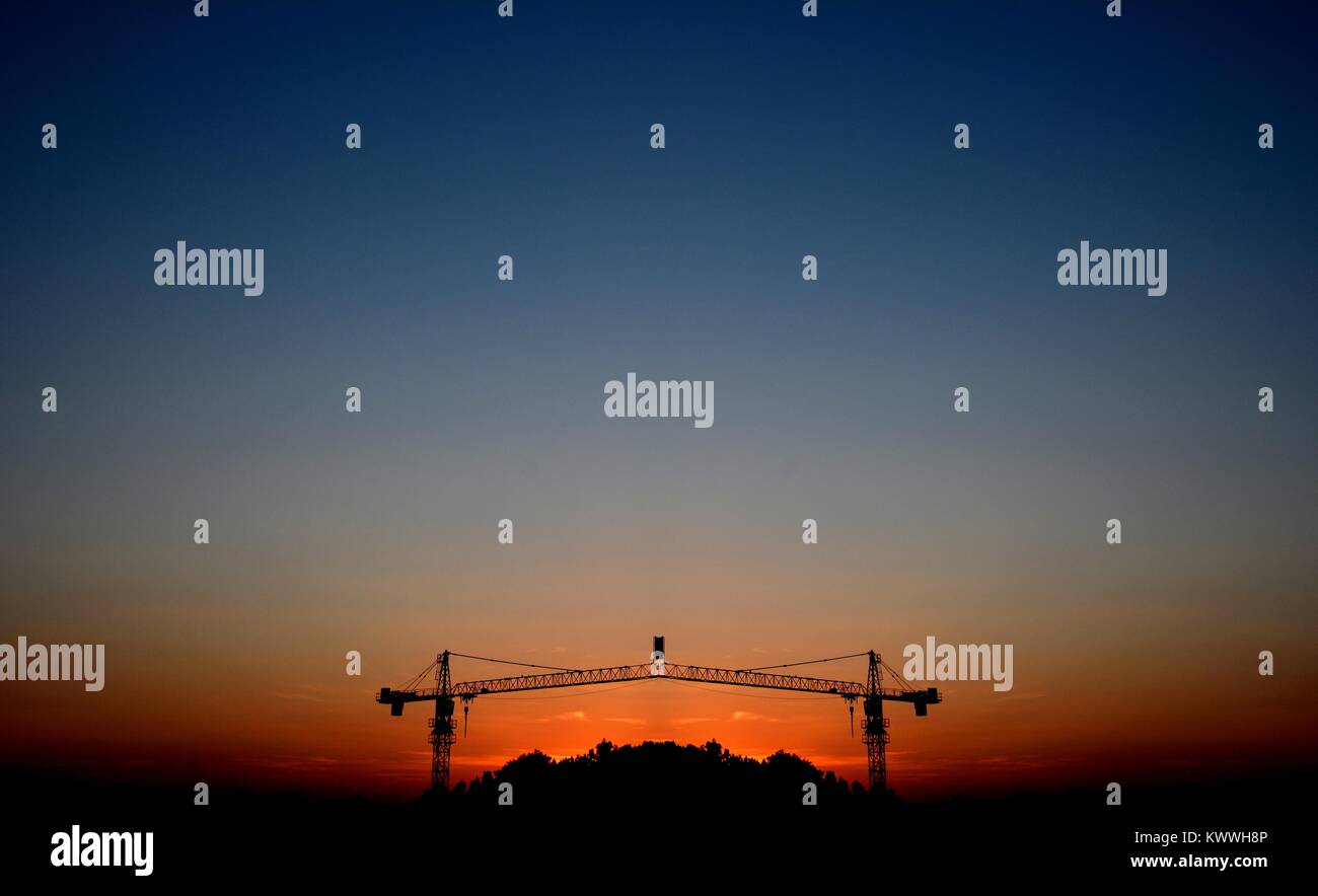 Symmetrical Clouds Impressions from Falkensee in Brandenburg by Alfred ...