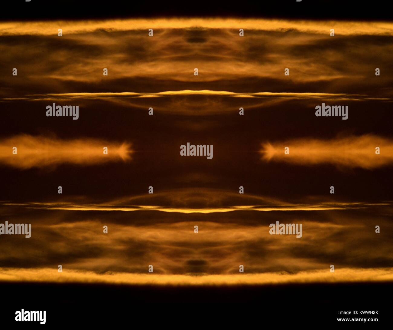 Symmetrical Clouds Impressions from Falkensee in Brandenburg by Alfred ...
