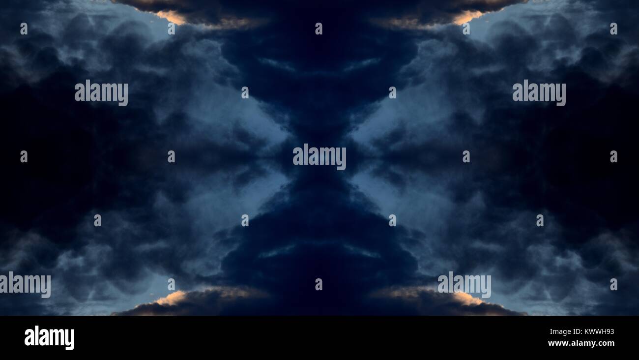 Symmetrical Clouds Impressions from Falkensee in Brandenburg by Alfred ...