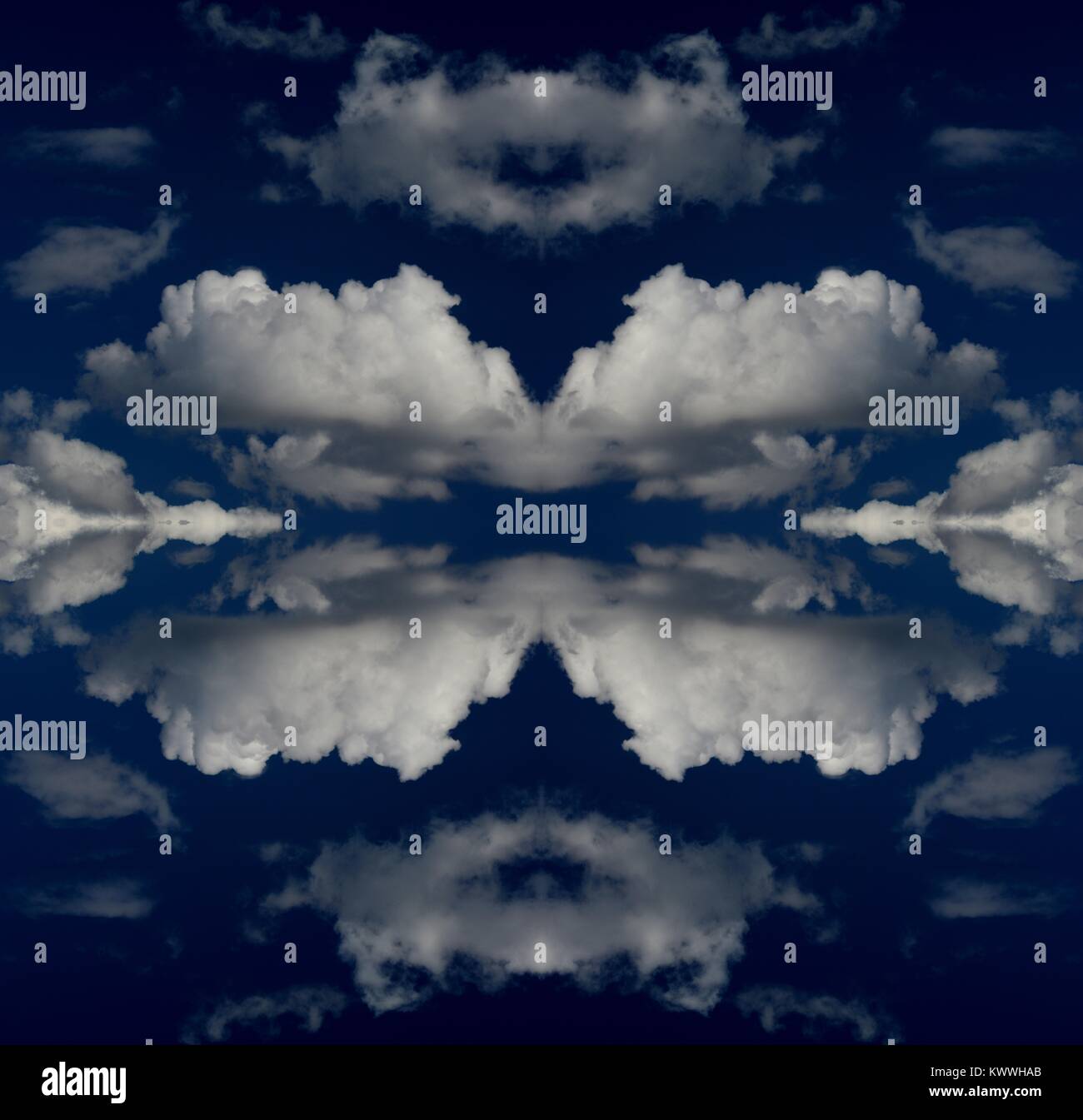 Symmetrical Clouds Impressions from Falkensee in Brandenburg by Alfred ...