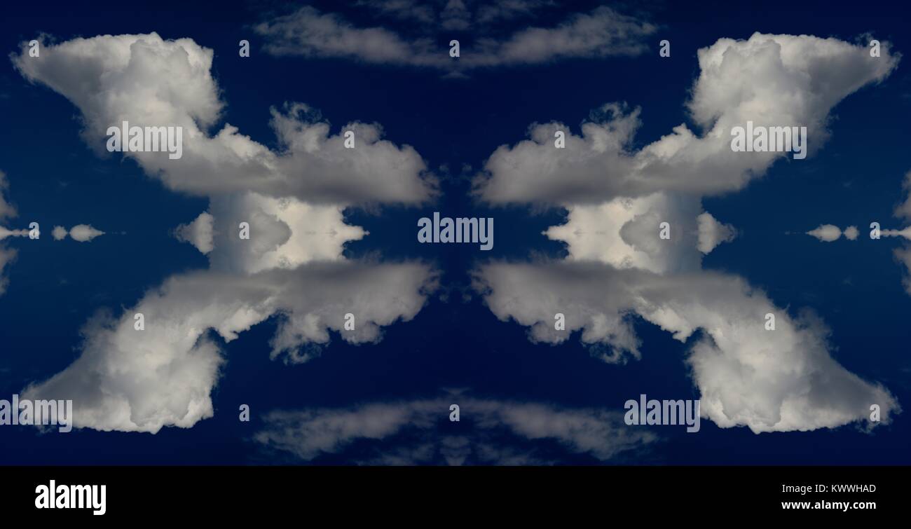 Symmetrical Clouds Impressions from Falkensee in Brandenburg by Alfred ...