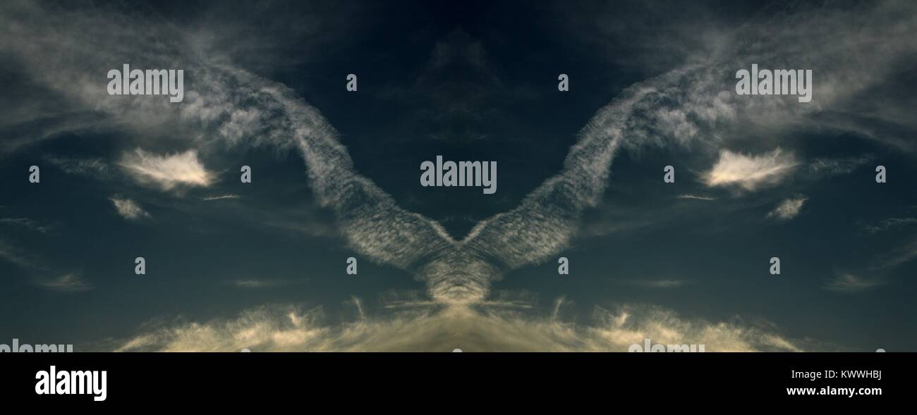 Symmetrical Clouds Impressions from Falkensee in Brandenburg by Alfred ...