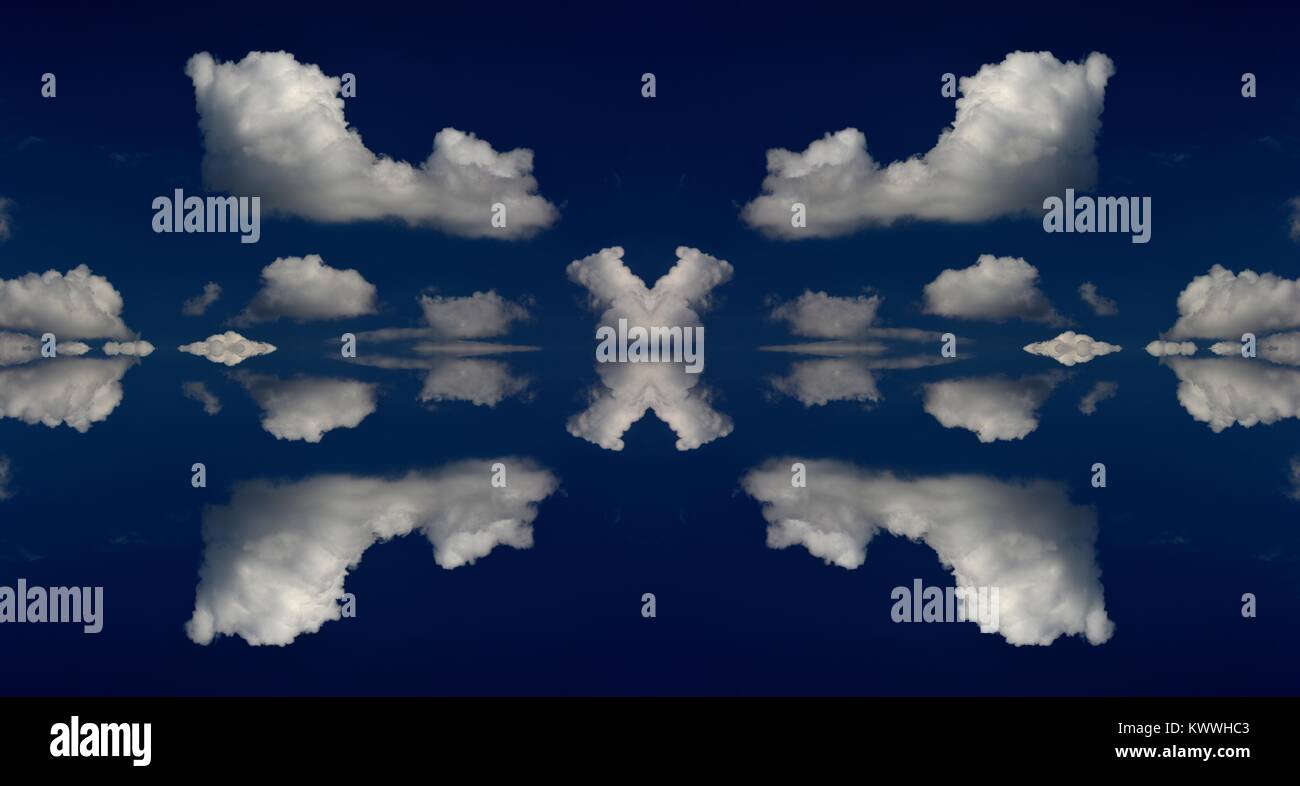 Symmetrical Clouds Impressions from Falkensee in Brandenburg by Alfred ...