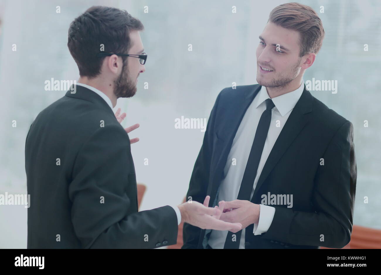 Business team work process. Project managers meeting Stock Photo - Alamy