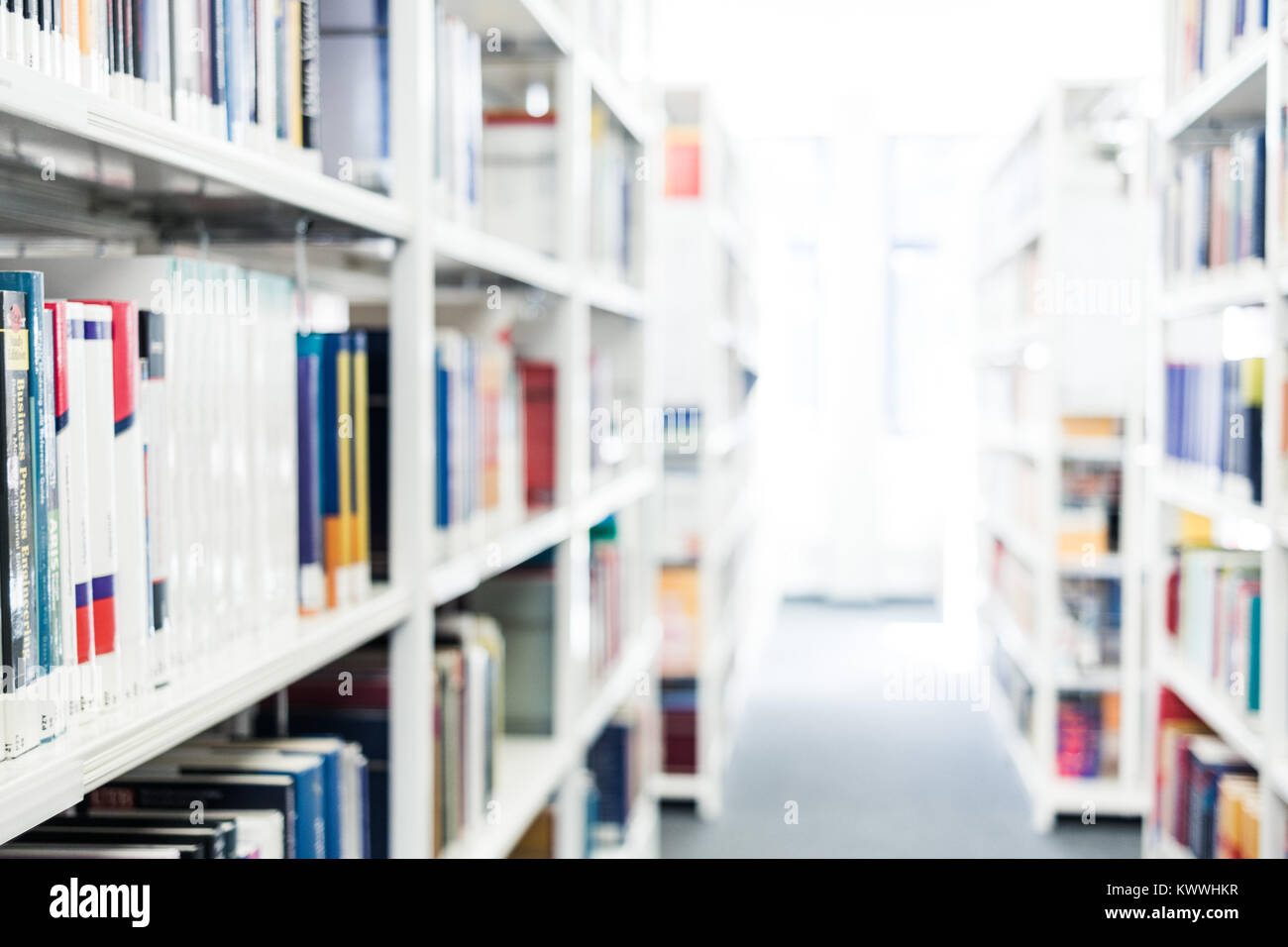 books at a university library Stock Photo - Alamy