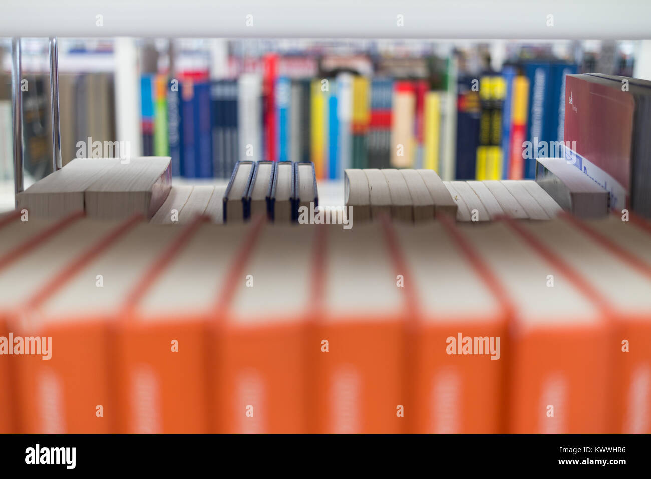 books at a university library Stock Photo - Alamy