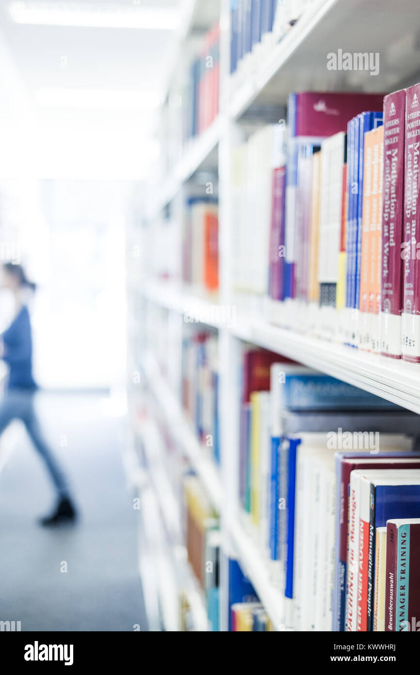 books at a university library Stock Photo - Alamy