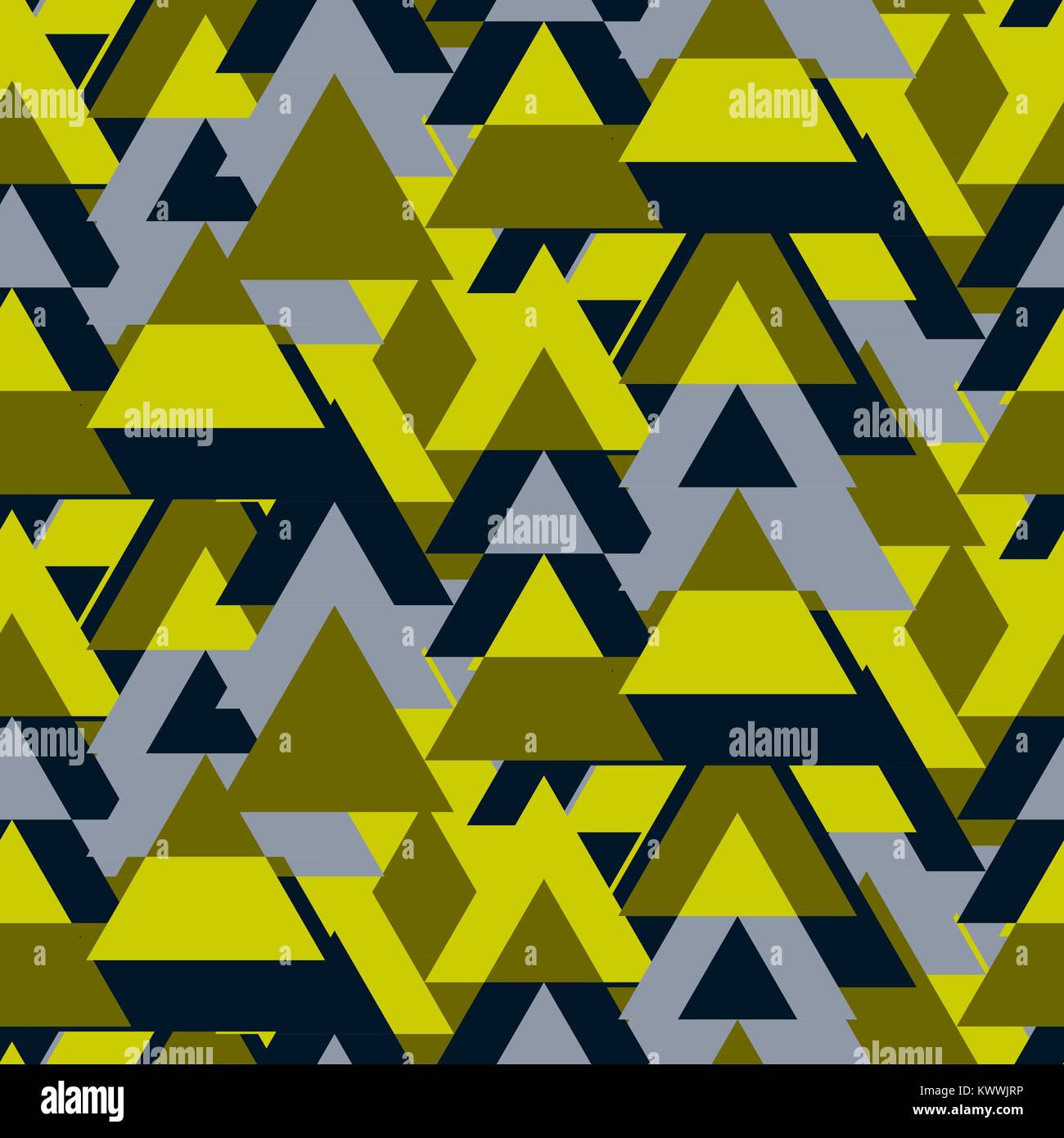 Triangle Camo Bold Seamless Vector Pattern Stock Vector Image And Art Alamy
