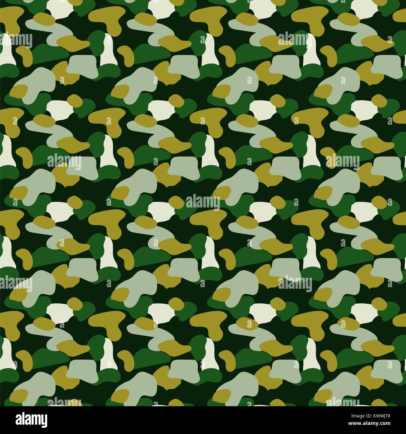 Camouflage spots green seamless vector pattern Stock Vector Image & Art ...