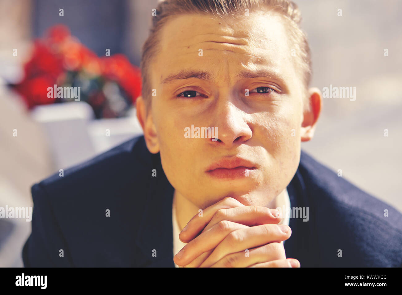 Picture of a beautiful man Stock Photo - Alamy