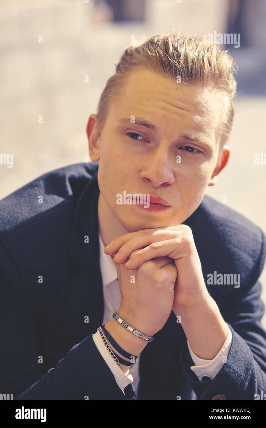 Beautiful man hi-res stock photography and images - Alamy