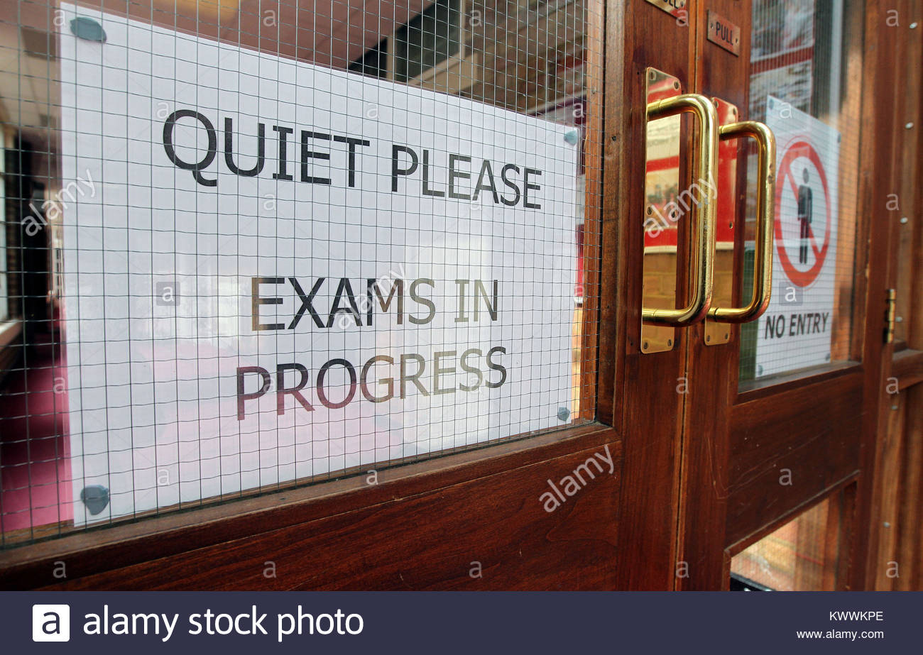 Exam In Progress Stock Photos & Exam In Progress Stock Images - Alamy