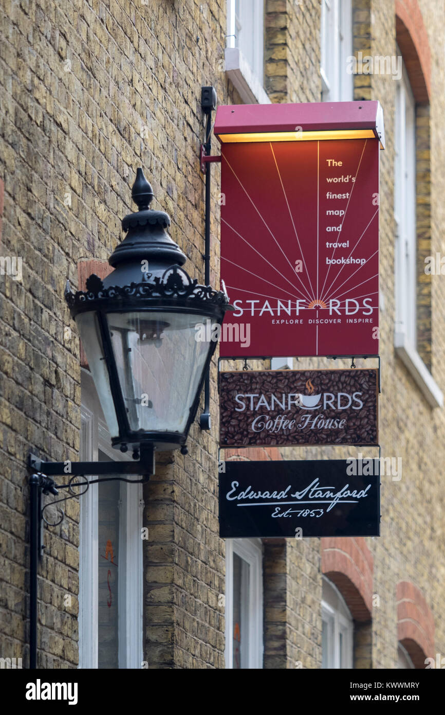 Stanford's, london hi-res stock photography and images - Alamy