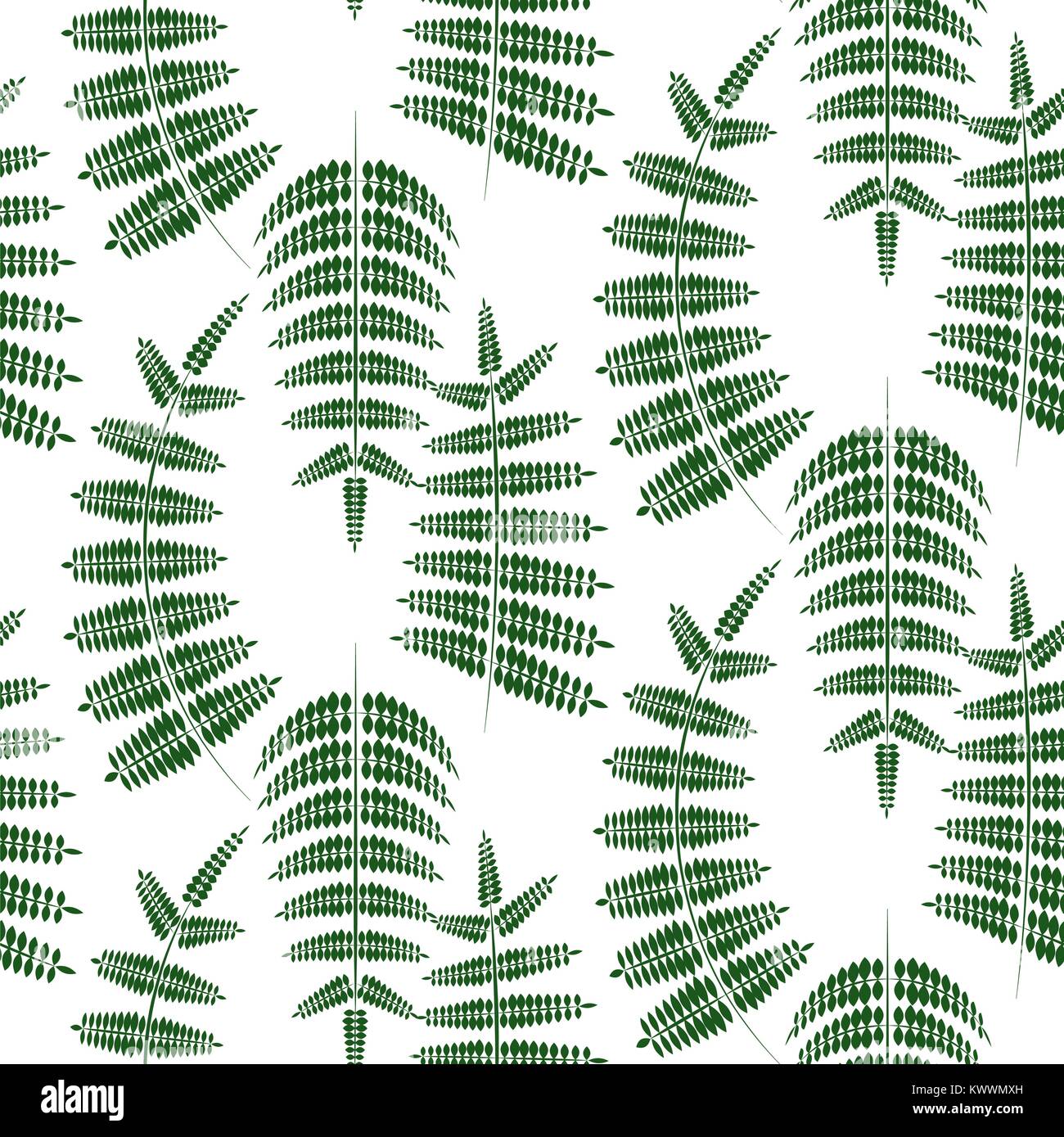 Fern pattern Stock Vector Images - Alamy