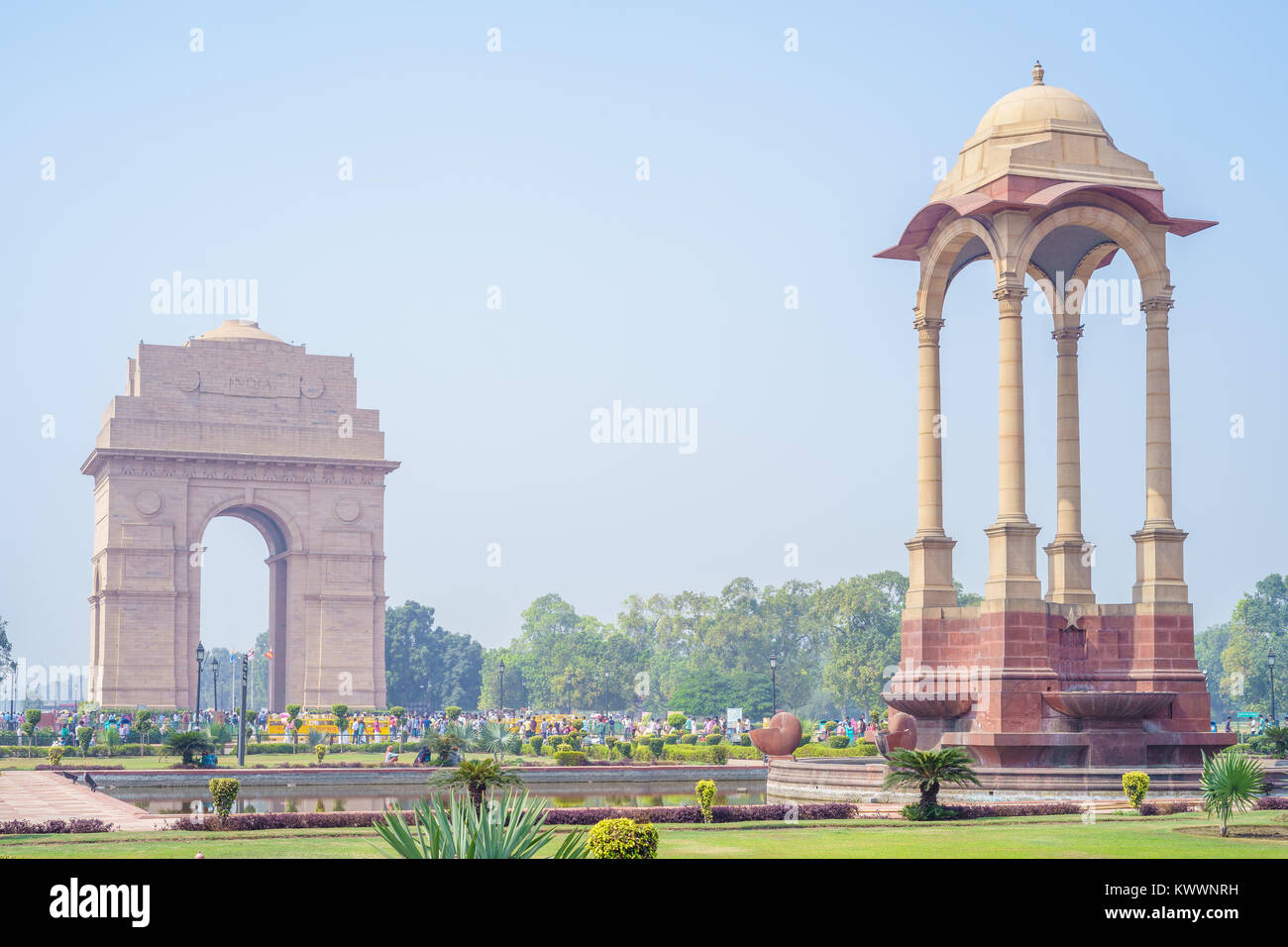 India gate hi-res stock photography and images - Alamy