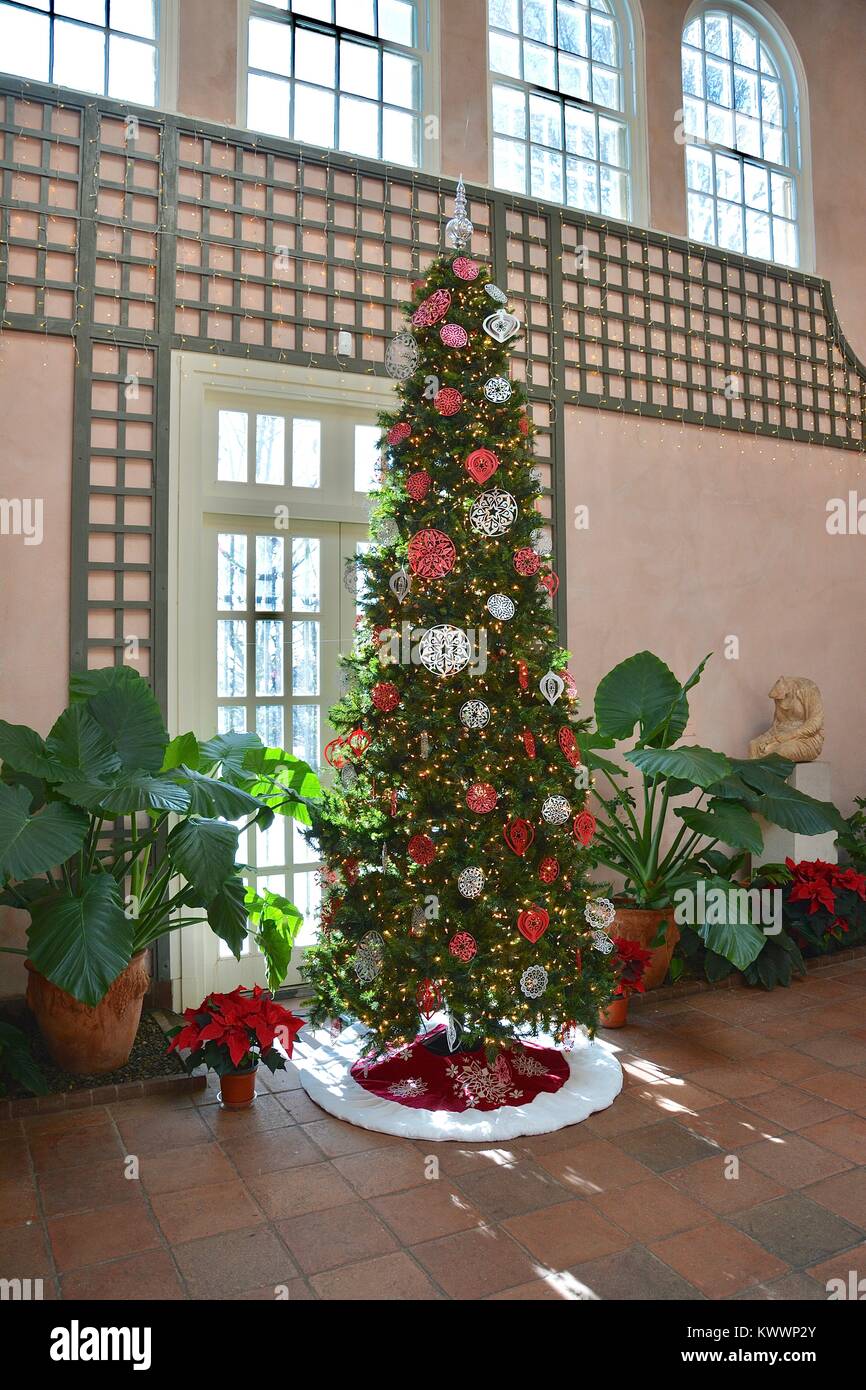 The Hyde Collection/Museum decorated for the Christmas and Holiday ...