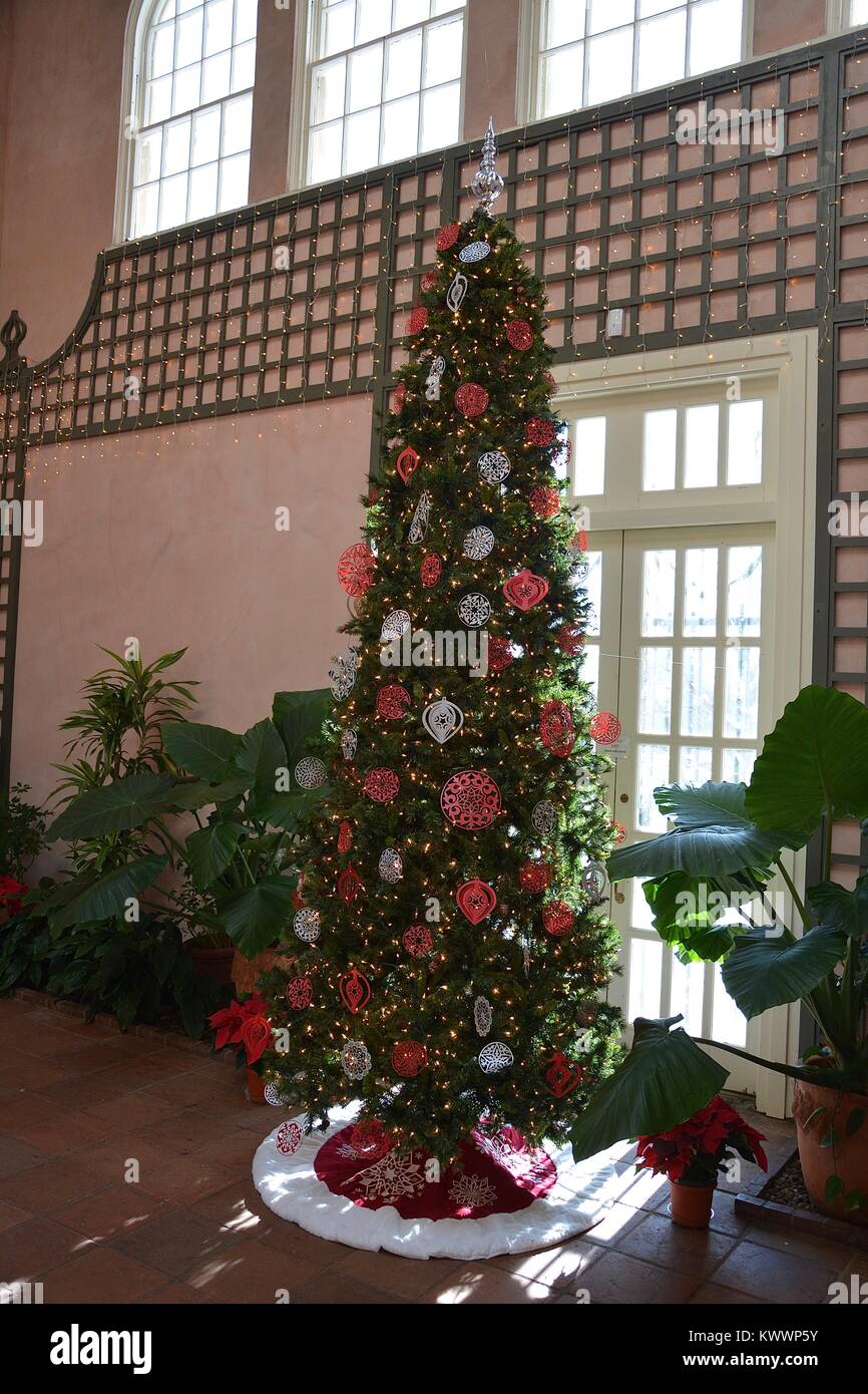 The Hyde Collection/Museum decorated for the Christmas and Holiday ...